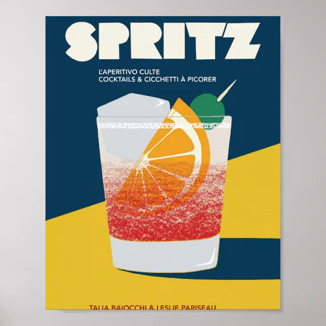 Aperol spritz vintage poster | Zazzle