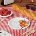 Aperol Spritzing it Up! Bridal Shower Paper Plates | Zazzle
