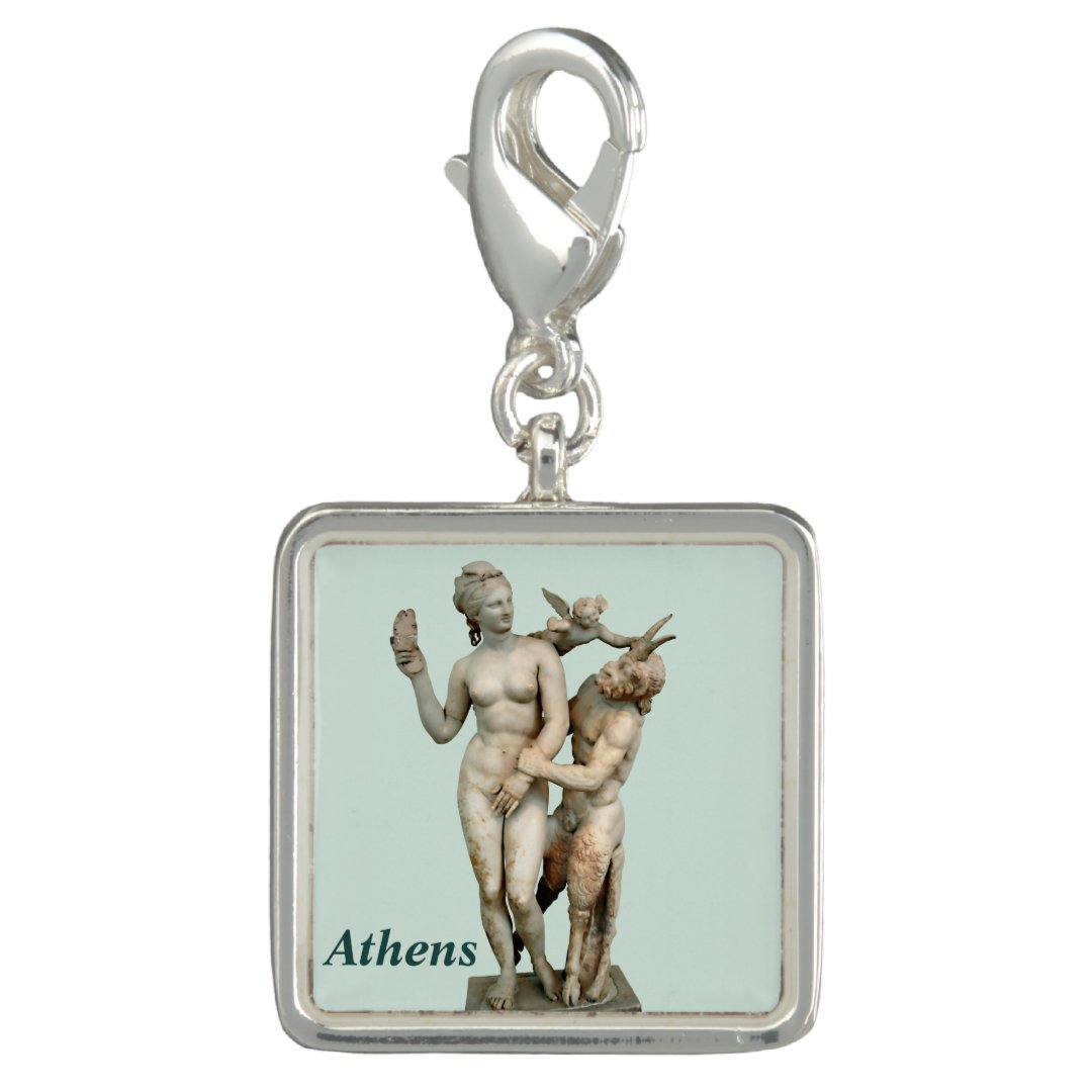 Aphrodite, Pan and Eros Charm | Zazzle