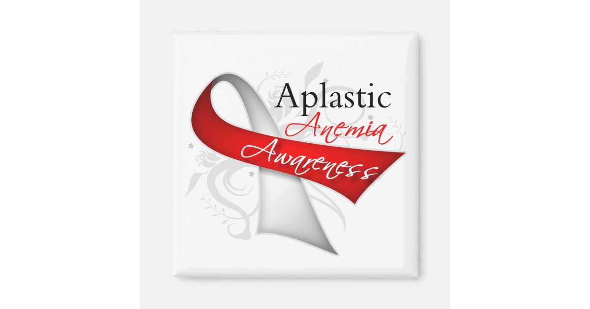 Aplastic Anemia Awareness Ribbon Magnet | Zazzle