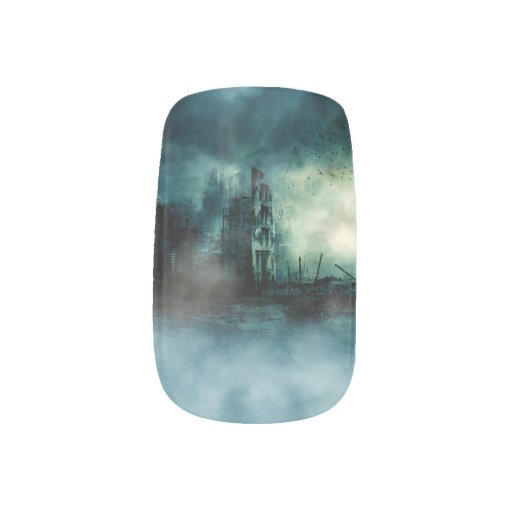 Apocalyptic Nail Art | Zazzle