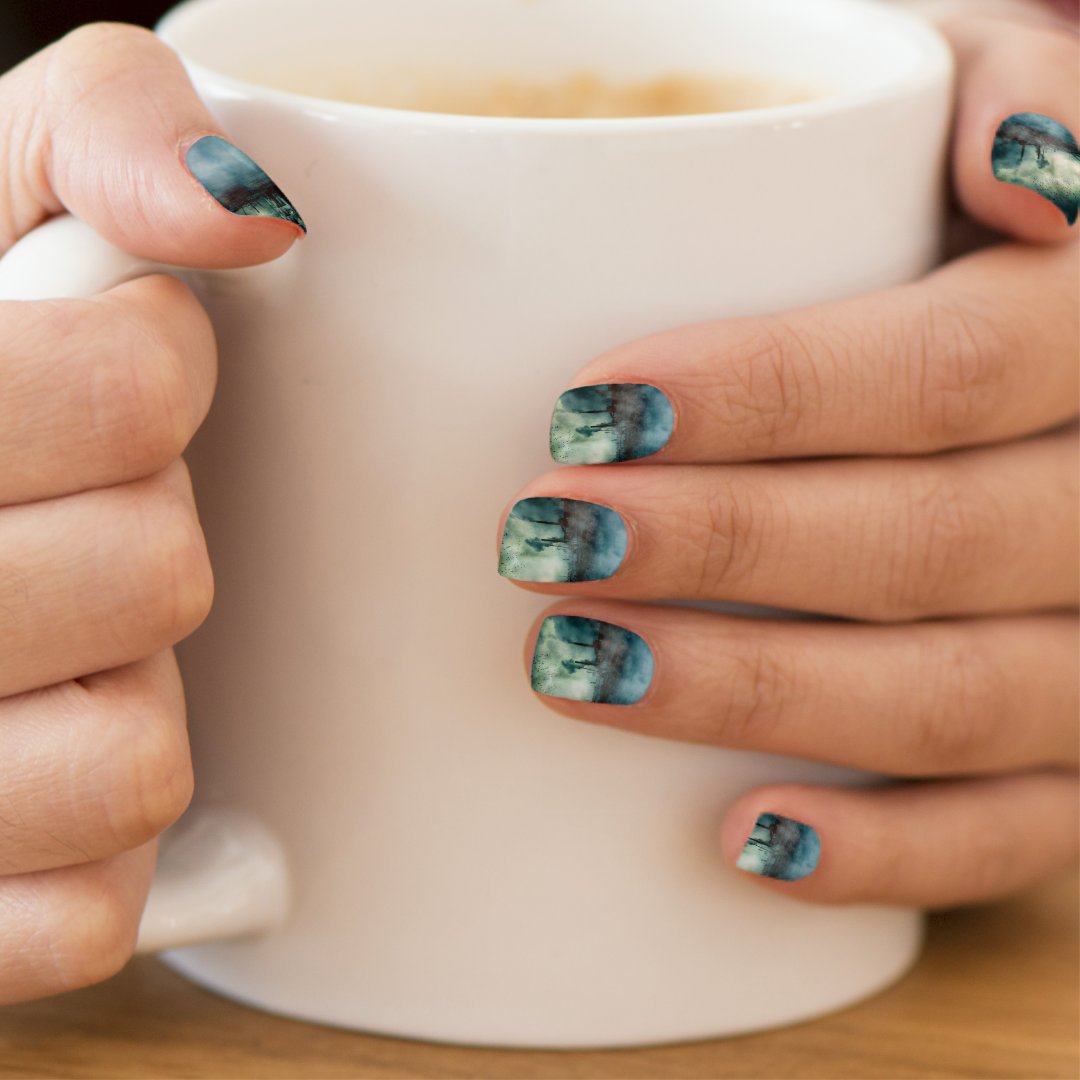 Apocalyptic Nail Art | Zazzle
