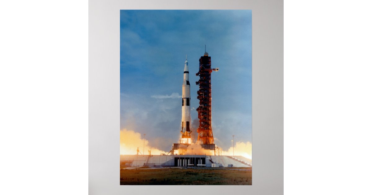 Apollo 10 Launch Poster | Zazzle