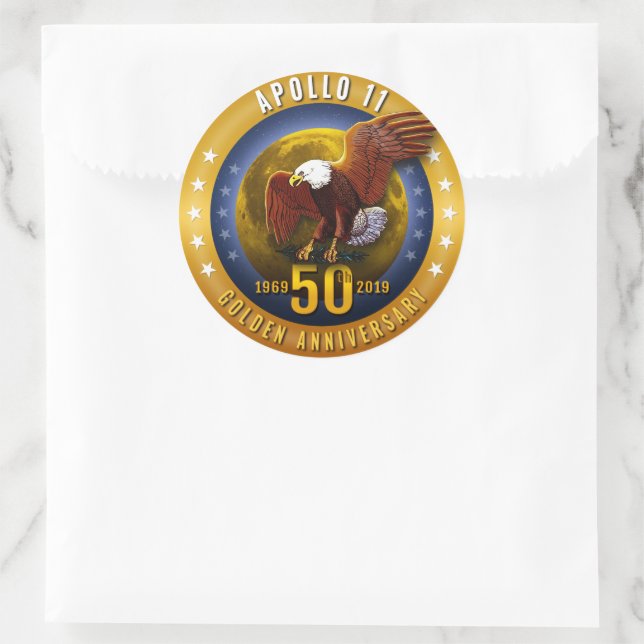 apollo 11 eagle logo