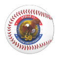 Apollo 11 50th Anniversary Patriotic Moon Eagle - Baseball | Zazzle