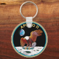 Apollo 11 keychain | Zazzle