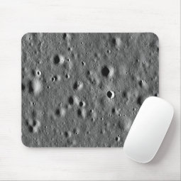 Apollo 11 landing site mouse pad | Zazzle