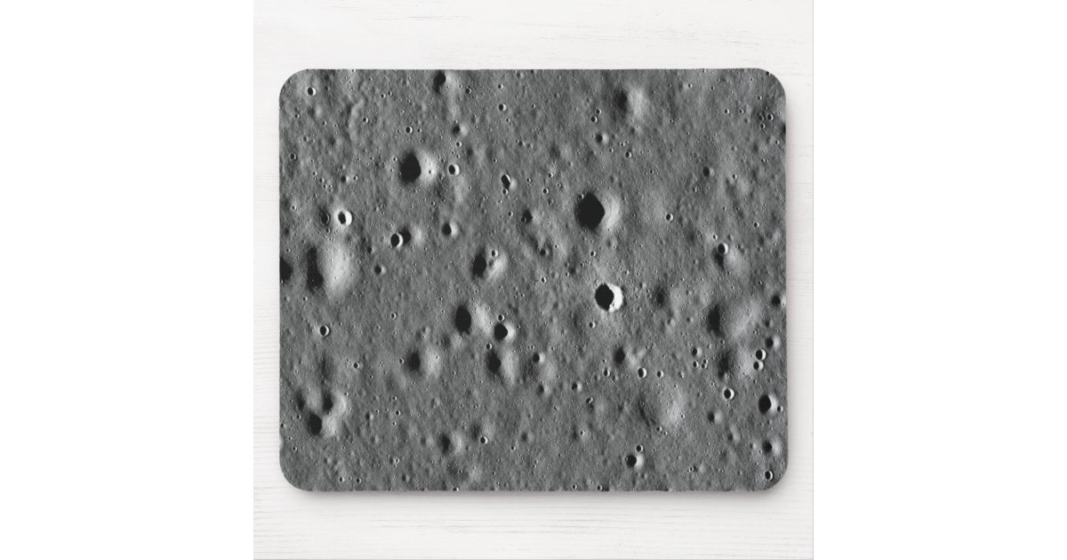 Apollo 11 landing site mouse pad | Zazzle