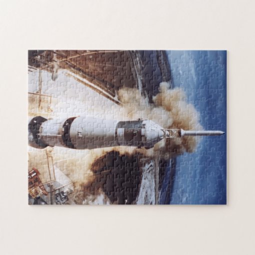 Apollo 11 Launch Jigsaw Puzzle | Zazzle