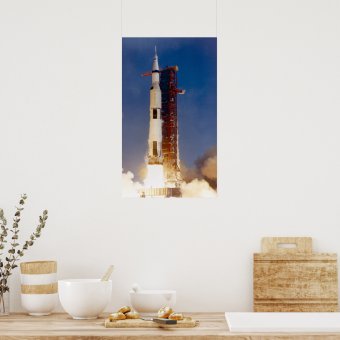 Apollo 11 Launch Poster | Zazzle
