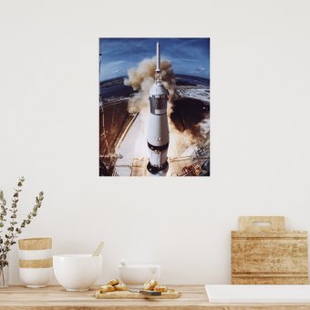 Apollo 11 Launch Poster | Zazzle