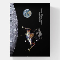 Apollo 11 Lunar Landing Paperweight | Zazzle