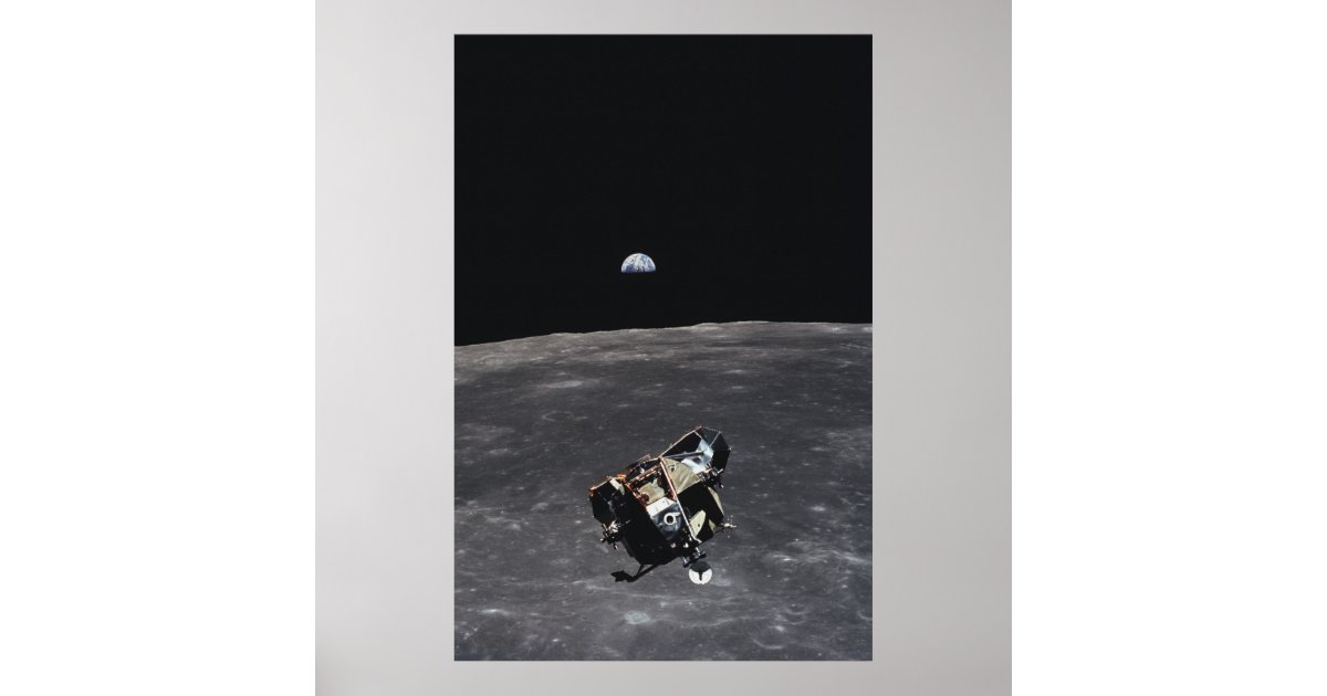 Apollo 11 Lunar Module "Eagle" Poster | Zazzle