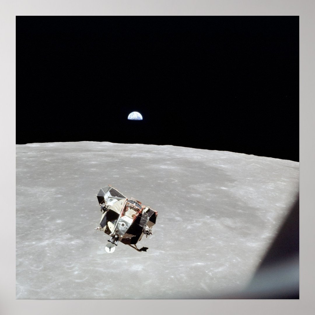 Apollo 11 Lunar Module Poster | Zazzle