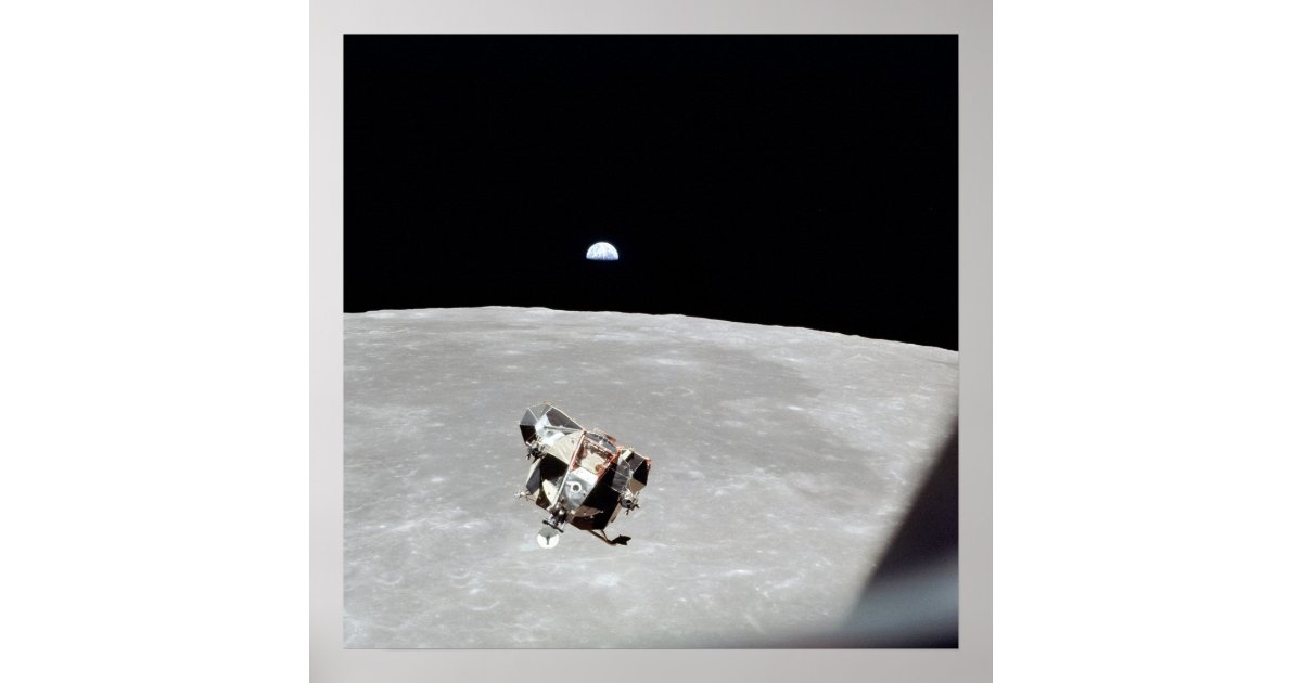 Apollo 11 Lunar Module Poster | Zazzle