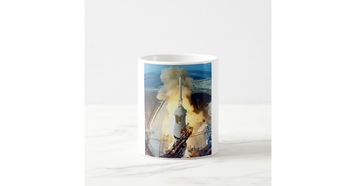 Apollo 11 Moon Landing Launch Kennedy Space Center Coffee Mug | Zazzle