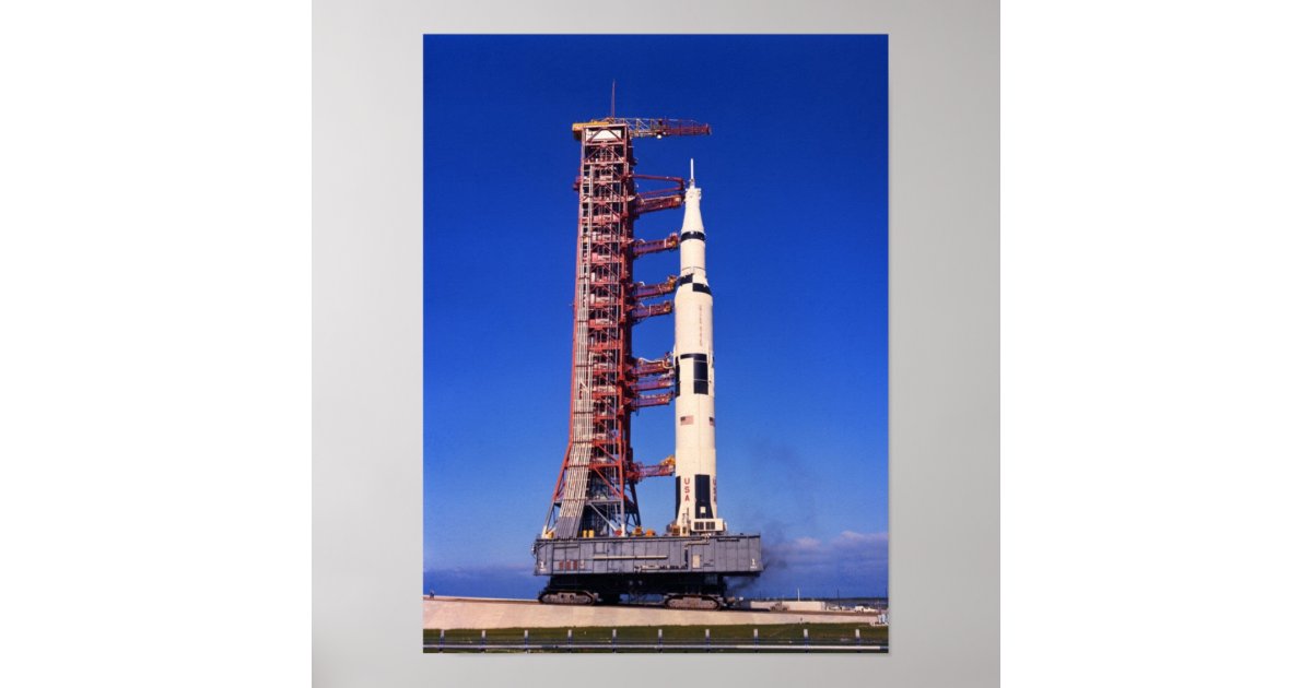 Apollo 11 Rollout Poster | Zazzle