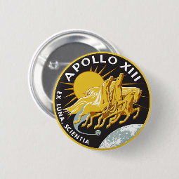 Apollo 13 Button | Zazzle