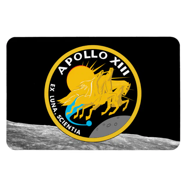 Apollo 13 NASA Mission Patch Logo Magnet | Zazzle