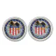 Apollo 16 NASA Mission Patch Logo Cufflinks | Zazzle