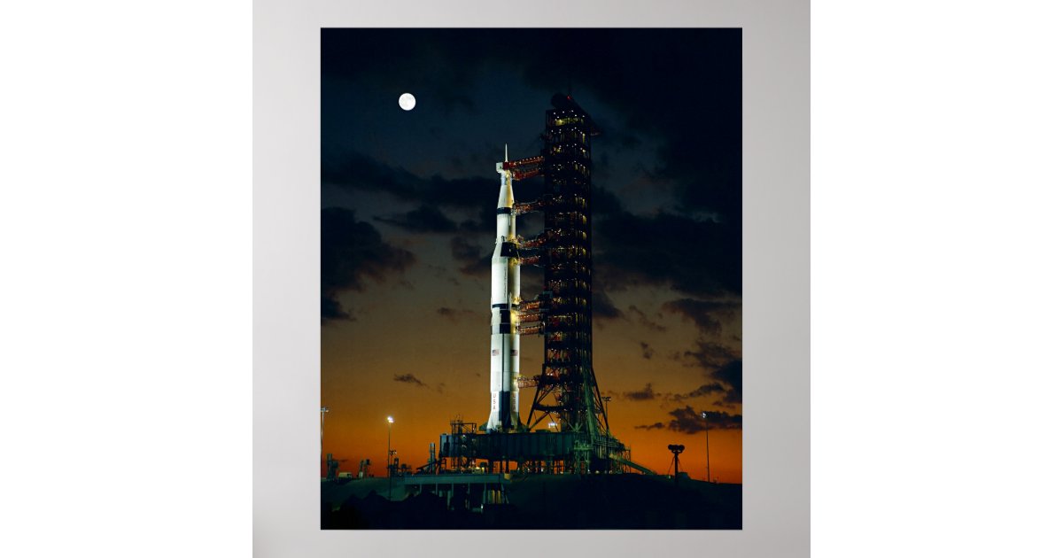 Apollo 4 Saturn V Poster | Zazzle