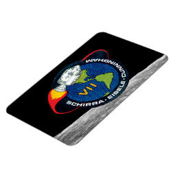 Apollo 7 NASA Mission Patch Logo Magnet | Zazzle