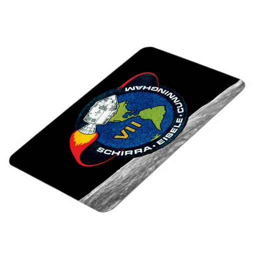 Apollo 7 NASA Mission Patch Logo Magnet | Zazzle