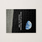 Apollo 8 Lunar Earthrise 50th Anniversary Jigsaw Puzzle | Zazzle