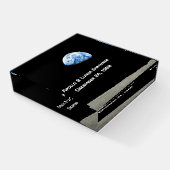 Apollo 8 Lunar Earthrise 50th Anniversary Paperweight | Zazzle