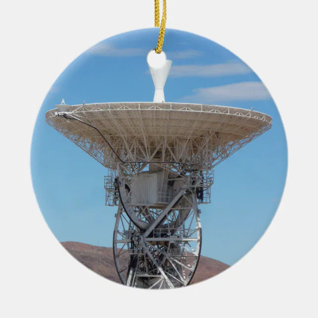 Apollo Deep Space Dish Antenna Ceramic Ornament | Zazzle