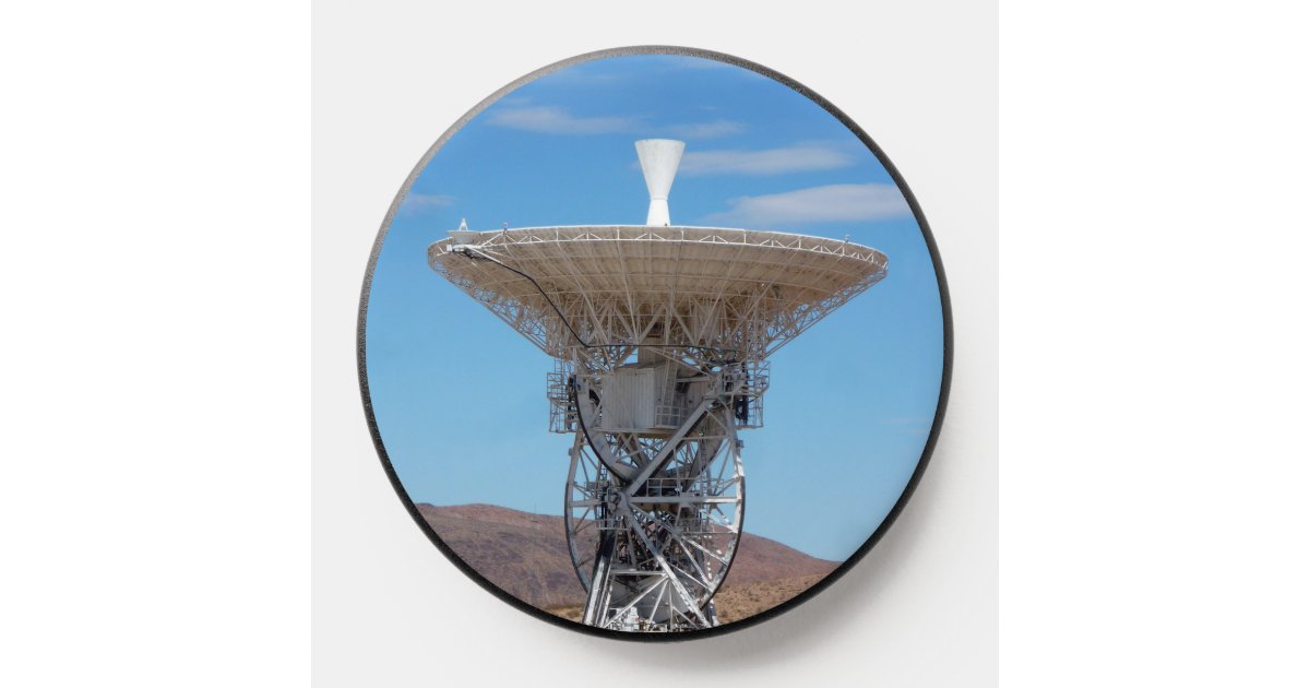 Apollo Deep Space Dish Antenna PopSocket | Zazzle