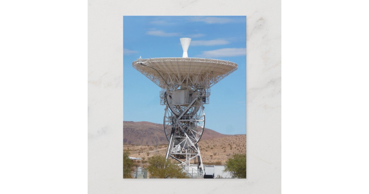 Apollo Deep Space Dish Antenna Postcard | Zazzle