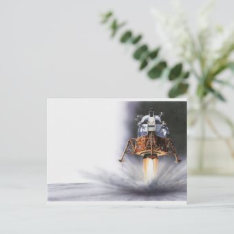 Apollo Eagle Lunar Module Postcard | Zazzle