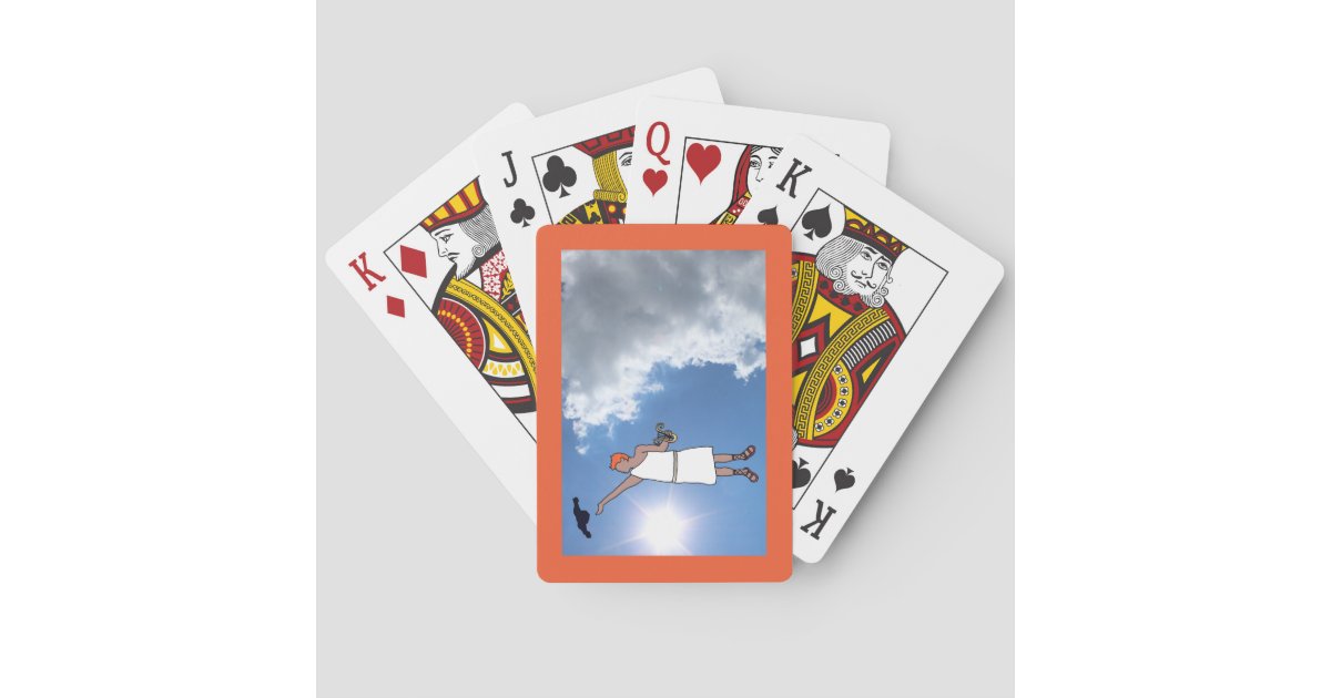 Apollo playing cards | Zazzle