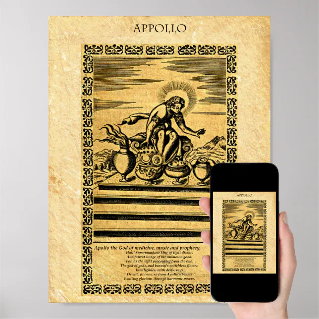 APOLLO POSTER | Zazzle