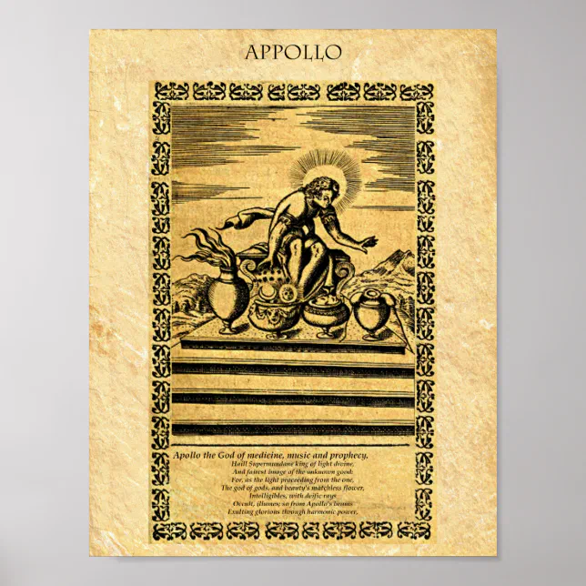 APOLLO POSTER | Zazzle