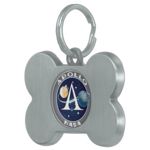 Apollo Program Logo Pet Name Tag | Zazzle