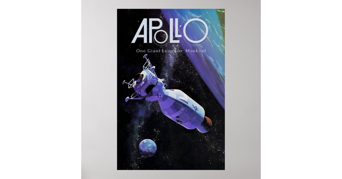 Apollo Program Poster | Zazzle