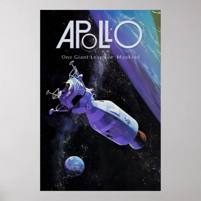 Apollo Program Poster | Zazzle