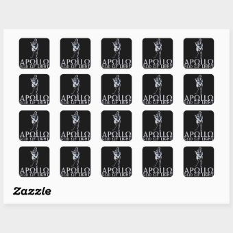 Apollo Square Sticker | Zazzle