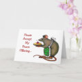 Apology: Sorry: Peace Offering: Mrs. Rat: Art Card | Zazzle