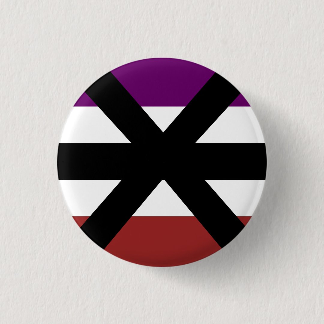 Apothisexual Pride Flag Badge Button | Zazzle