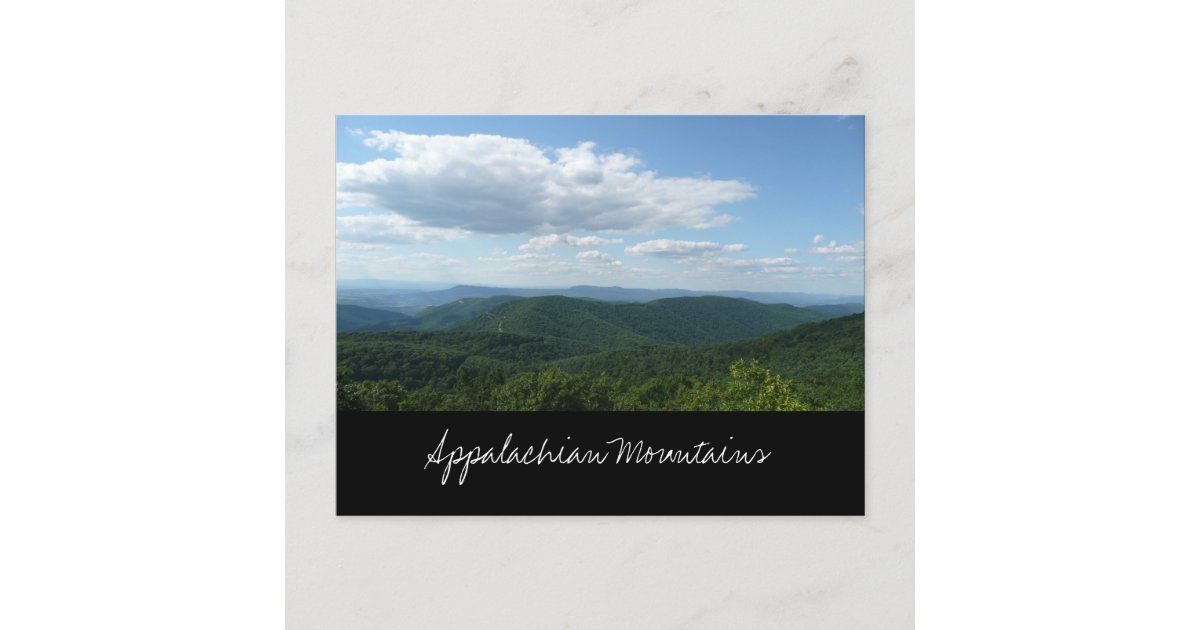 Appalachian Mountains Postcard | Zazzle