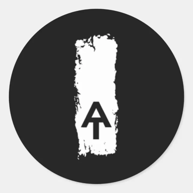 Appalachian Trail Blaze Pocket Patch Classic Round Sticker | Zazzle