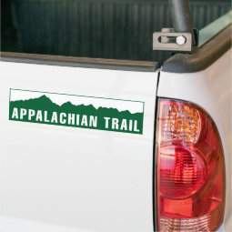 Appalachian Trail (Elevation) Bumper Sticker | Zazzle