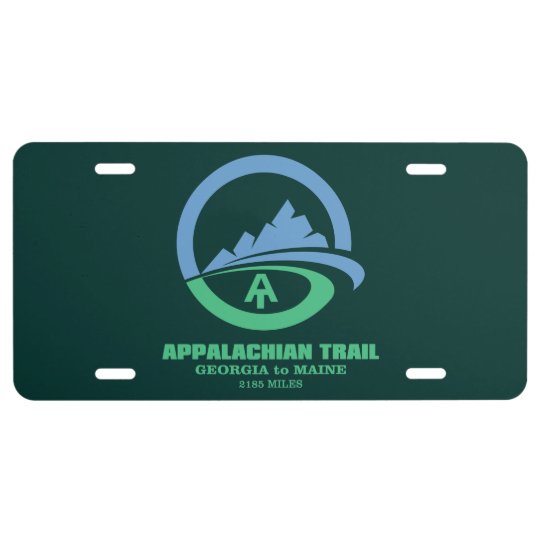 Appalachian Trail (L1) License Plate | Zazzle.com