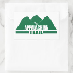 Appalachian Trail Mountain Sticker | Zazzle