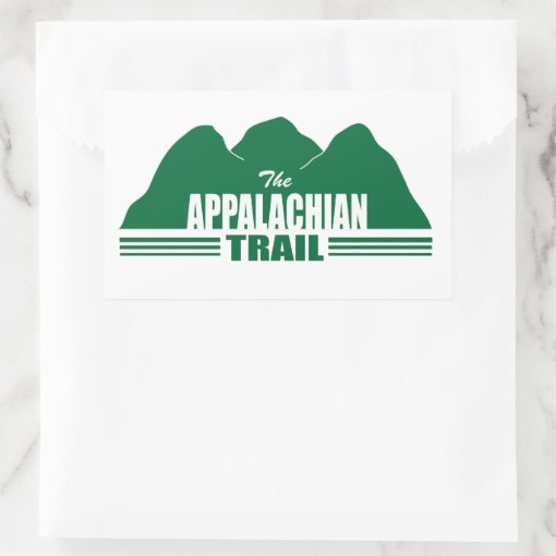 Appalachian Trail Mountain Sticker | Zazzle
