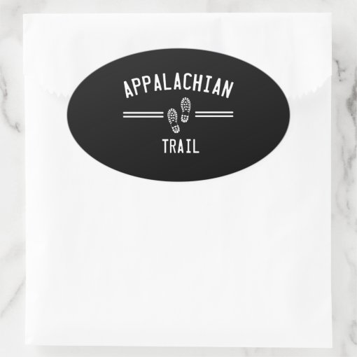 Appalachian Trail Oval Sticker | Zazzle