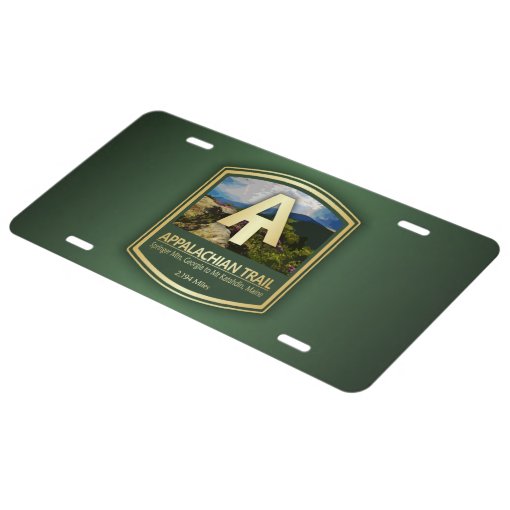 Appalachian Trail (PF) License Plate | Zazzle
